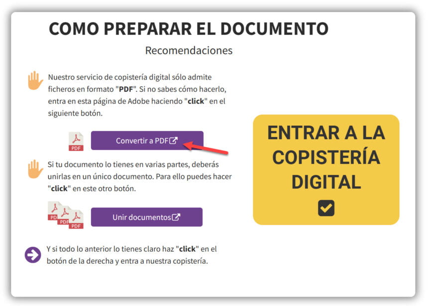 ¿Como convertir un documento a PDF? - Afimagen